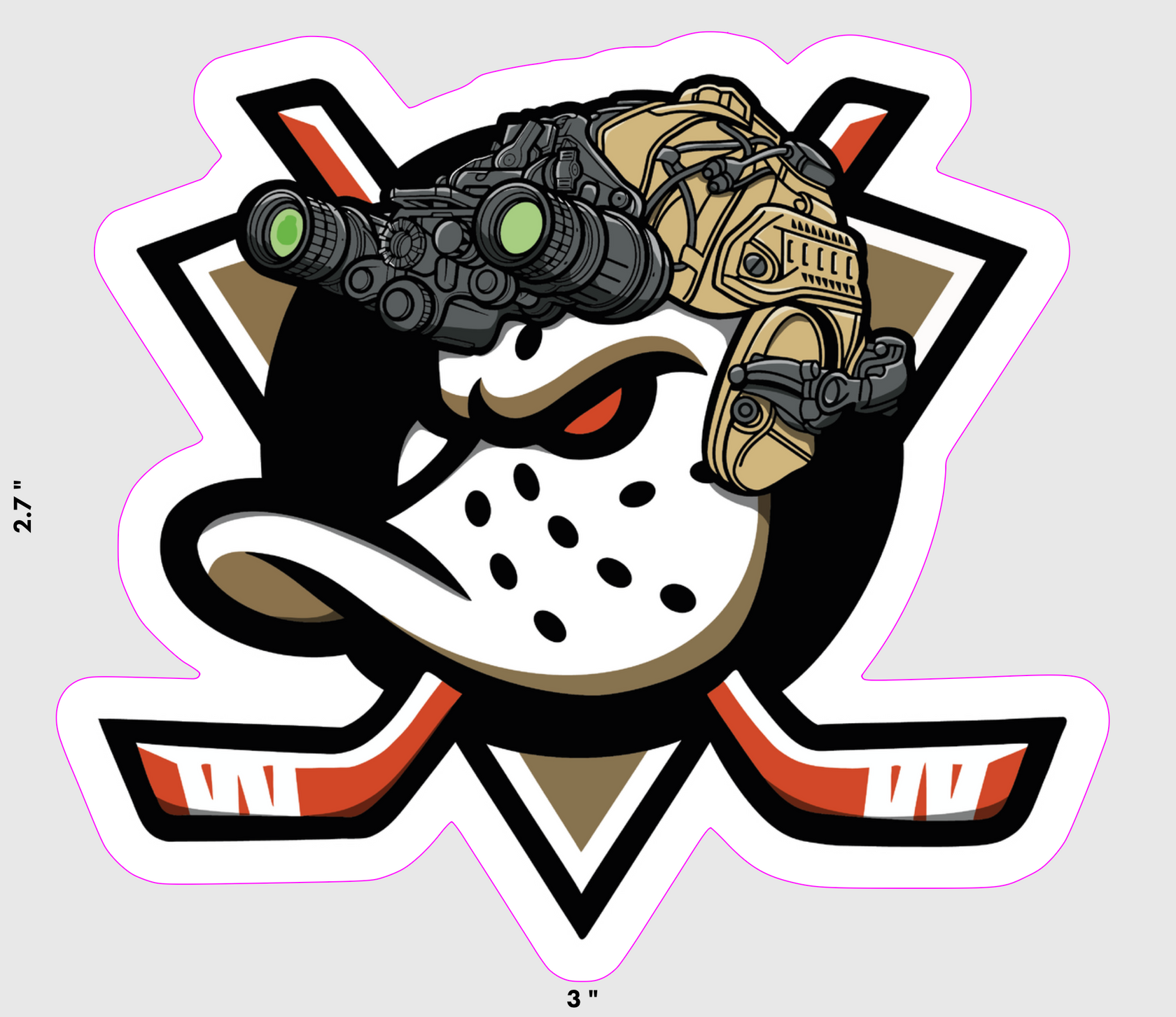 Anaheim Ducks Sticker – OTXNation