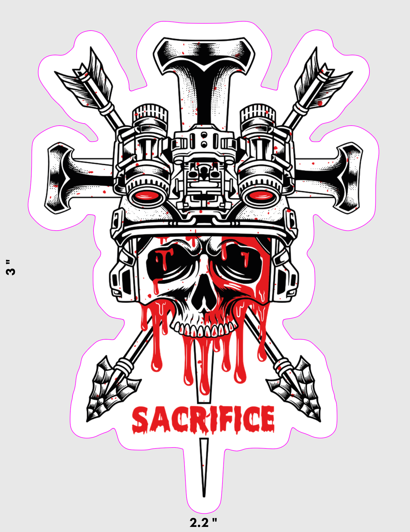 OTX Sacrifice Sticker – OTXNation